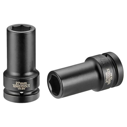 Teng Tools 1" Deep Thinwall Impact Socket DIN Metric 28mm – GS Workwear