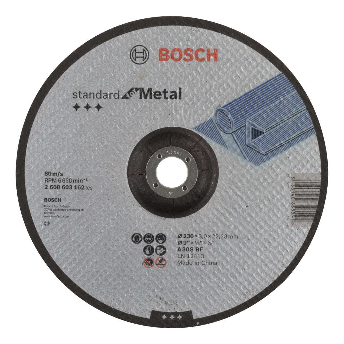 Bosch Professional Metal Cutting Disc with Depressed Centre A 30 S BF ...