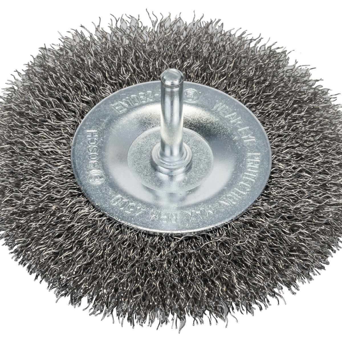 Bosch Professional Stainless Wire Wheel, Crimped, 100x0.3mm, 100mm Dia ...
