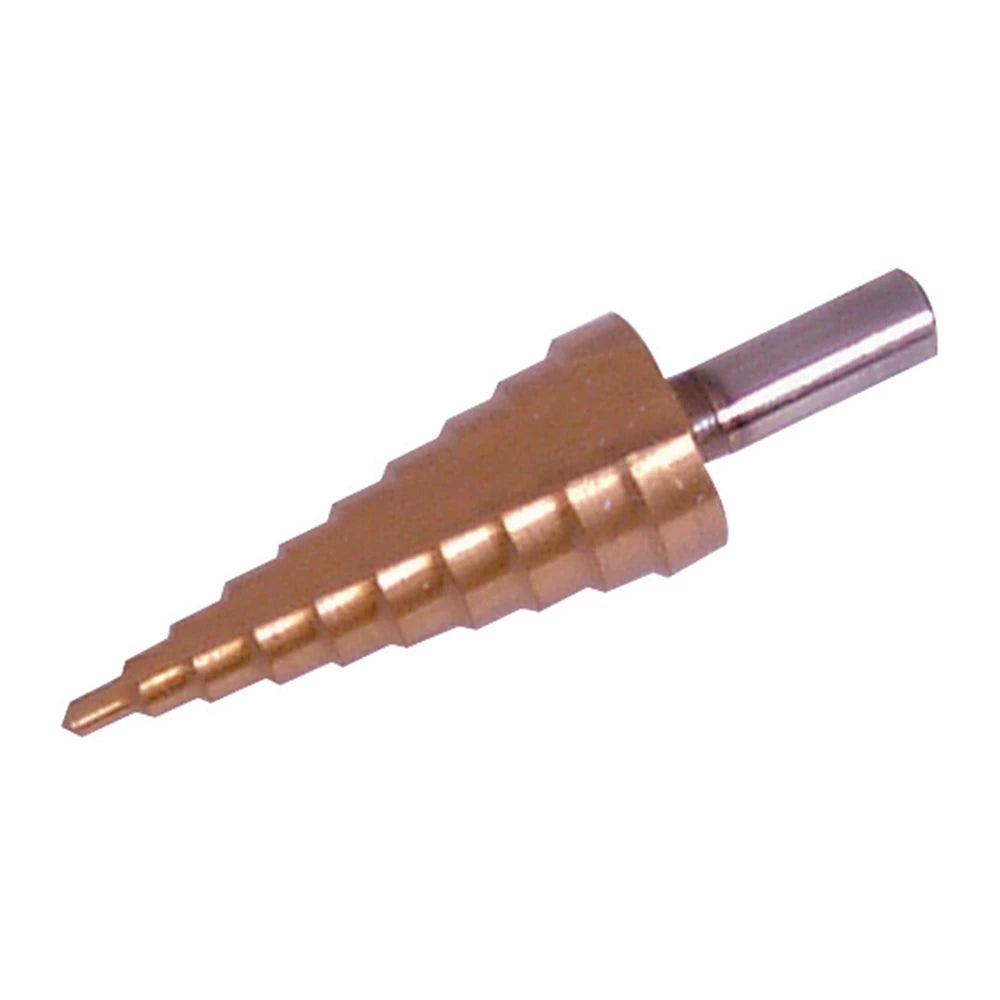 Silverline Titanium-Coated HSS Step Drill – GS Workwear