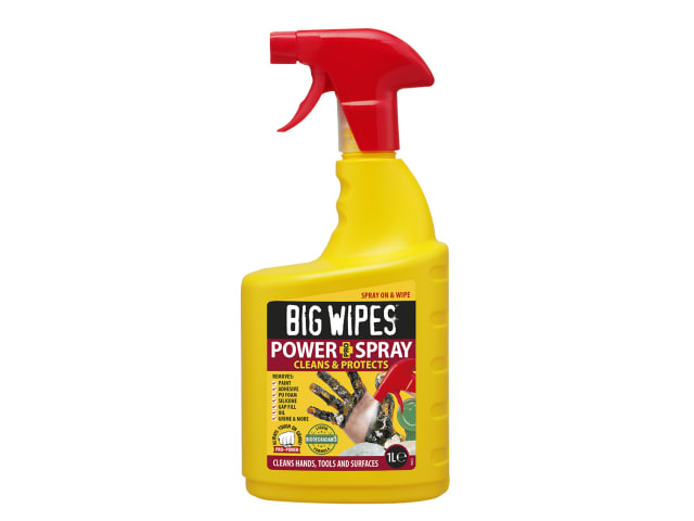 Big Wipes Power Spray Pro+ Antiviral Cleaning Spray 1 litre – GS Workwear