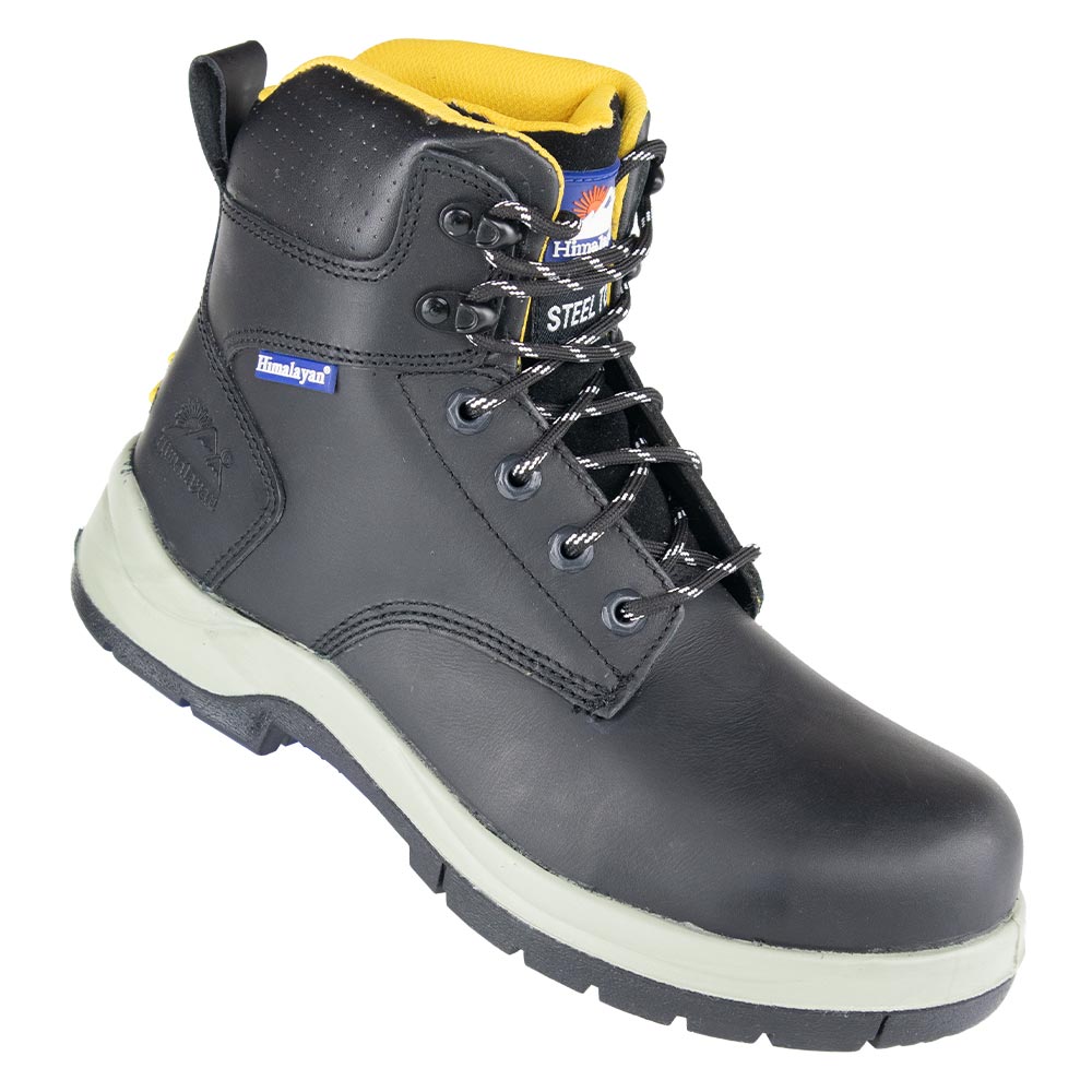 Himalayan Leather Steel Toe Cap and Midsole Safety Boot – GS Workwear