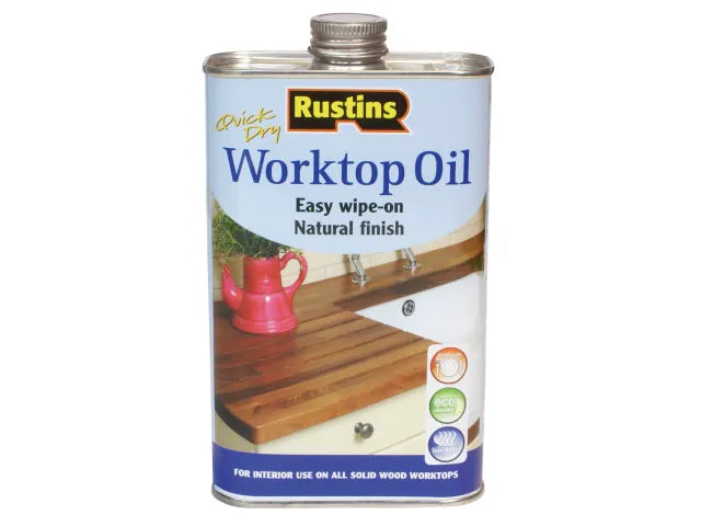 Rustins Worktop Oil 1 litre – GS Workwear
