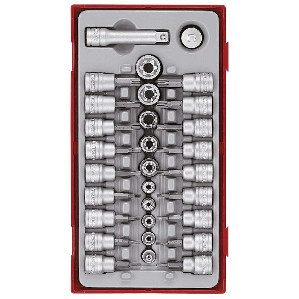 Teng Tools 3/8" TX Bit Socket Set TT1 30 Pieces – GS Workwear