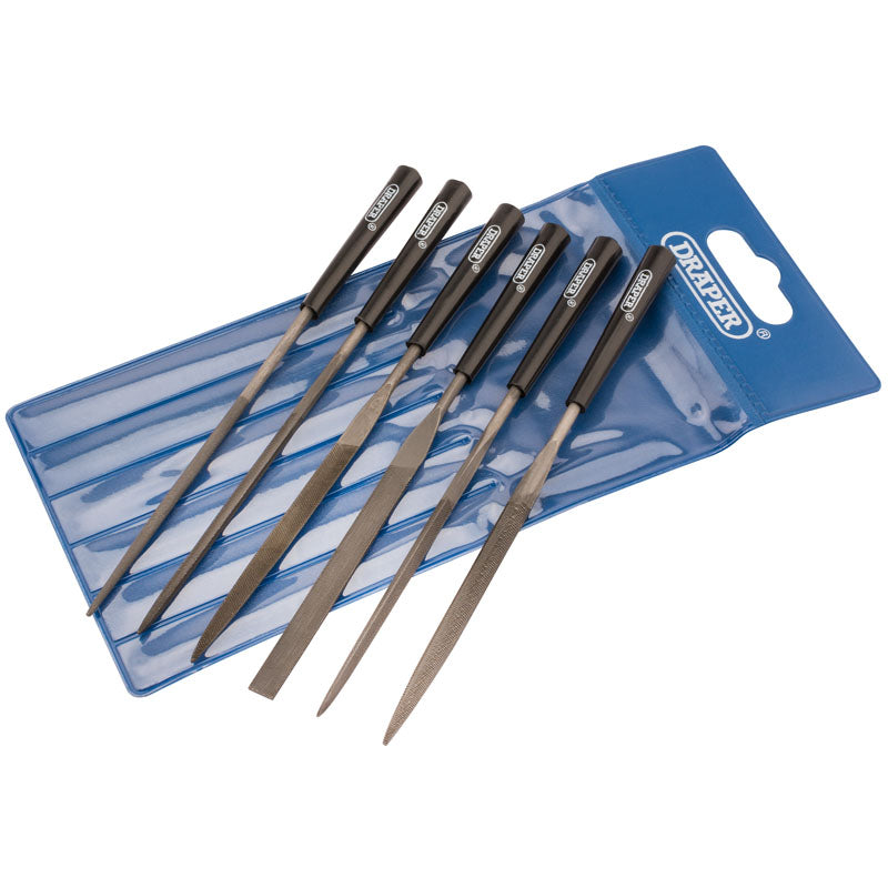Draper 140mm Needle File Set (6 Piece) – GS Workwear