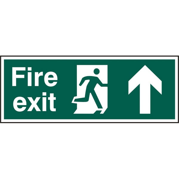 Bsafe Fire Exit Sign Green – GS Workwear